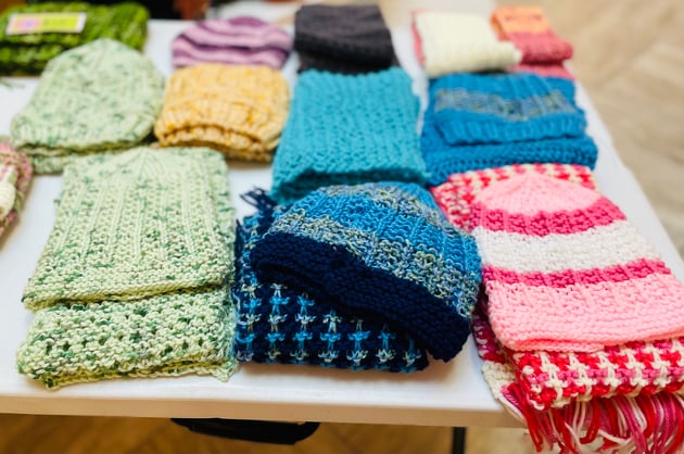 The Knit Wits: Stitching Love & Giving Back at Allegro Harrington Park